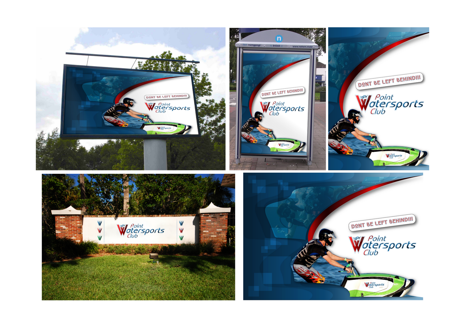 Kelvino: Corporate Identity: Point Water Sports Club