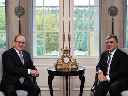 Prince Albert of Monaco visit to Turkey