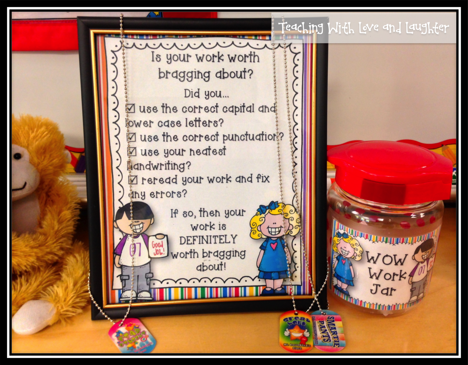 Teaching With Love and Laughter: Brag Tags Giveaway!