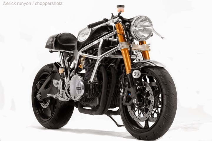 BCNCafeRacer: Kawasaki KZ900 Cafe Racer by Santiago Chopper Specialits