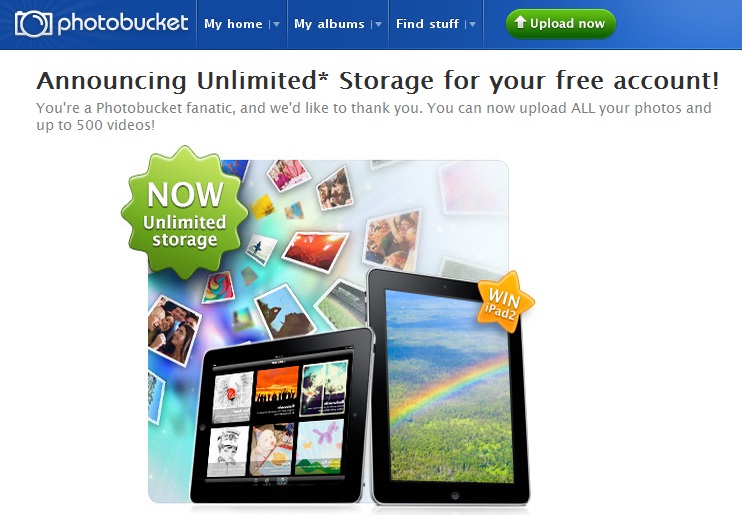 Photobucket Ilimitado | Aberto até de Madrugada