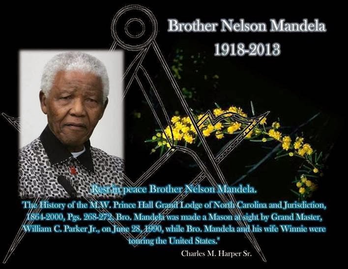 O Barqueiro Caronte: Madiba Mason - Mandela Maçom