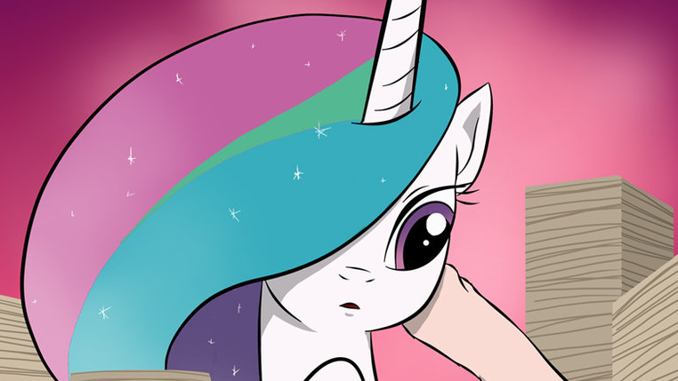 Equestria Daily - MLP Stuff!: Comic: Celestia Simulator