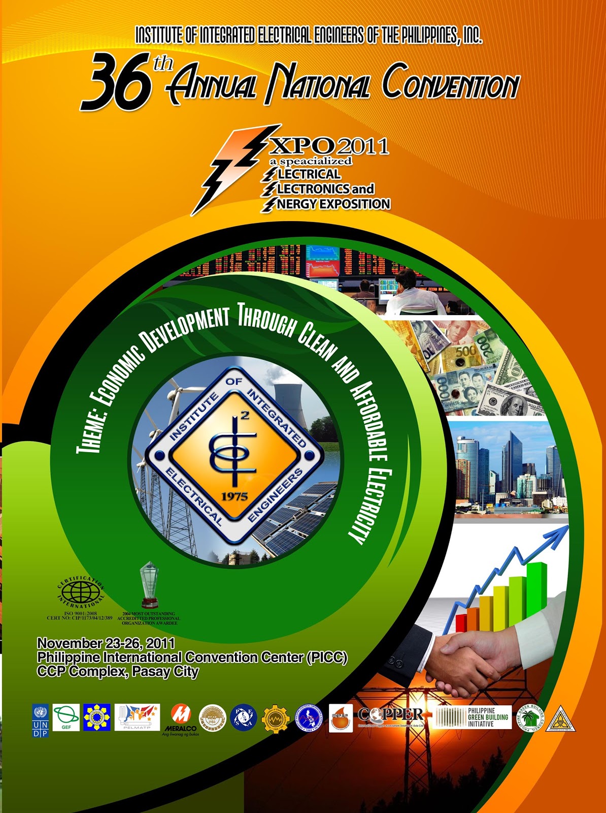 SCHOOLMEYT: IIEE’s 36th Annual National Convention and 3E XPO 2011