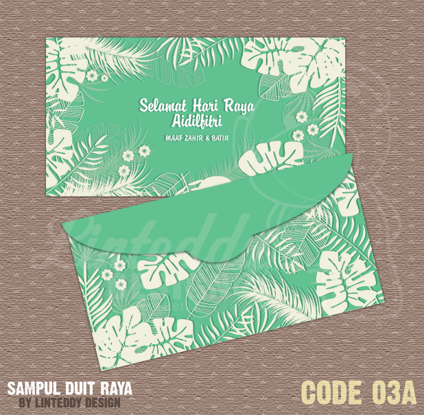 linTeddy Design: SAMPLE DESIGN SAMPUL DUIT RAYA 2018