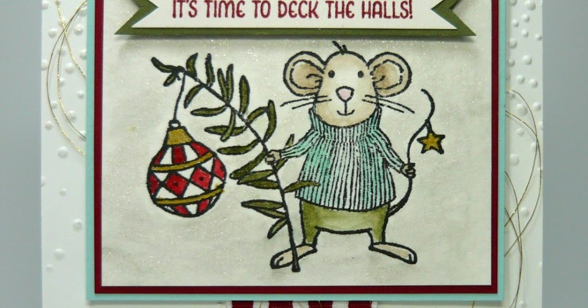 Perry Papercrafts: Merry Mice for CC596