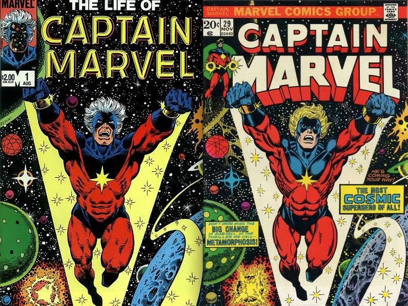 La Atalaya Nocturna: Homenajes: Especial Capitán Marvel (Captain Mar-Vell)