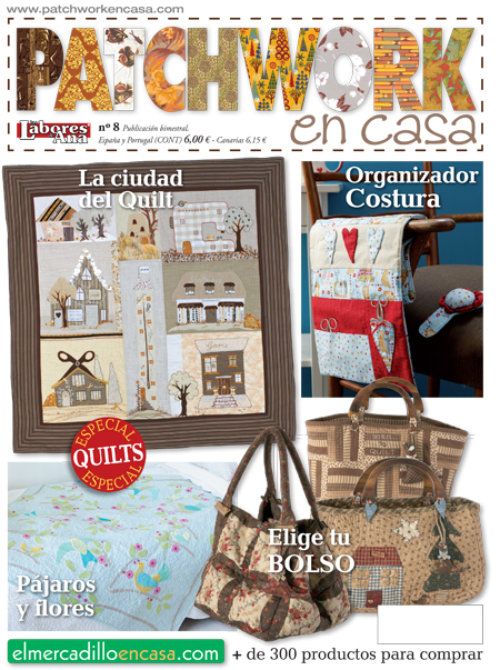 Patchwork en Casa - Patchwork with Love: Patchwork en Casa nº 8 y otras revistas
