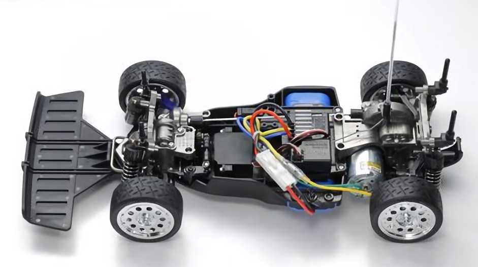 タミヤ「ランチア037ラリー(TA02S)」シャーシ写真|ラジコンもんちぃ - オフロード/オンロード/ドリフト ラジコンニュース