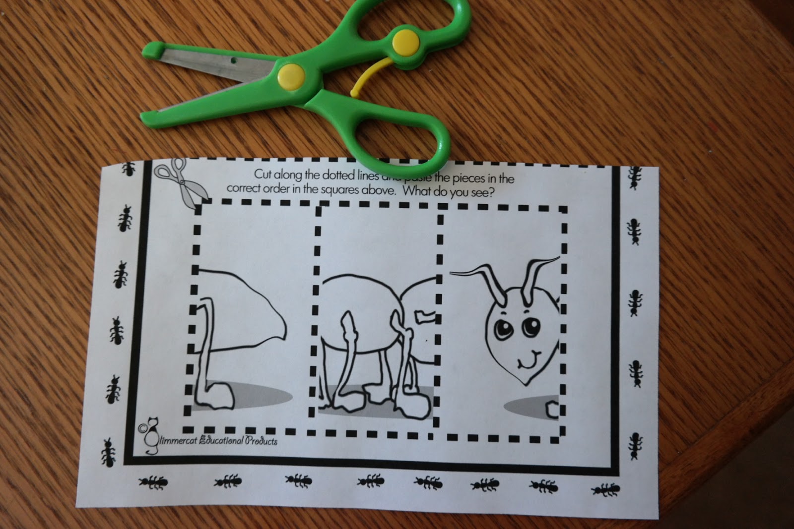 Glimmercat Education: How to Teach the Letter A