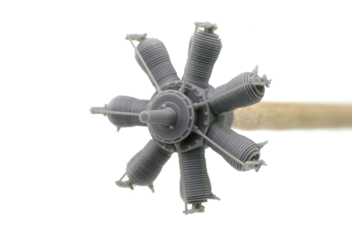 Small Stuff Models: 72108 1/72 Gnome 7 Omega (50 hp) Engine