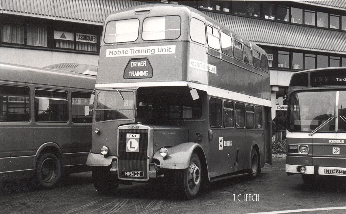 Busworld Photography: Ribble Leyland PD2 Trainer TU1 Reg. HRN 32