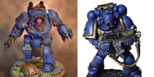 The Atomic Spud's Warhammer 40K Blog: What Color Are Ultramarines?
