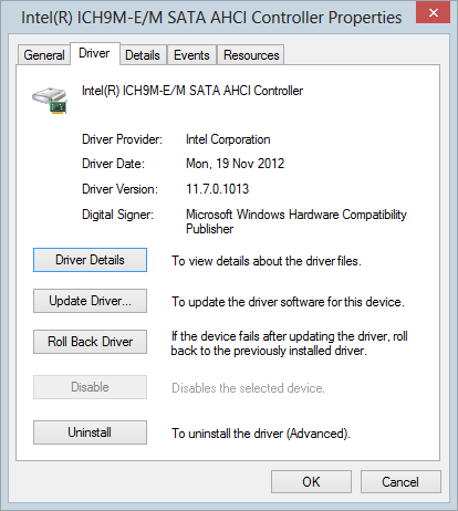 Dan Dar3: Windows 8 with Intel Rapid Storage (RST) driver