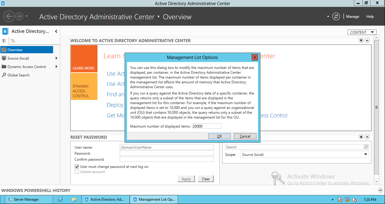 AD Shot Gyan: The Active Directory Administrative Center - Windows ...