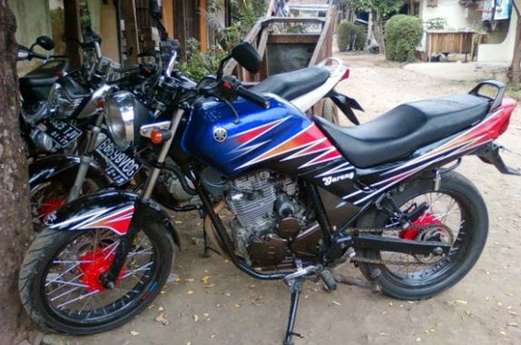 Modifikasi Terbaru Yamaha Scorpio Z Bergaya Touring dan Thailook Velg ...
