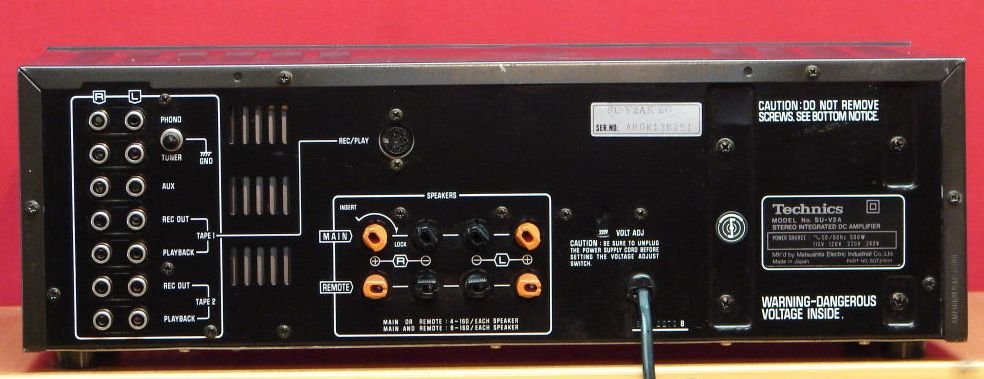 Technics SU-V2A - Integrated Amplifier | AudioBaza