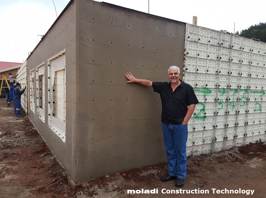 Brick and Mortar vs. Injection Moulded Construction System - moladi