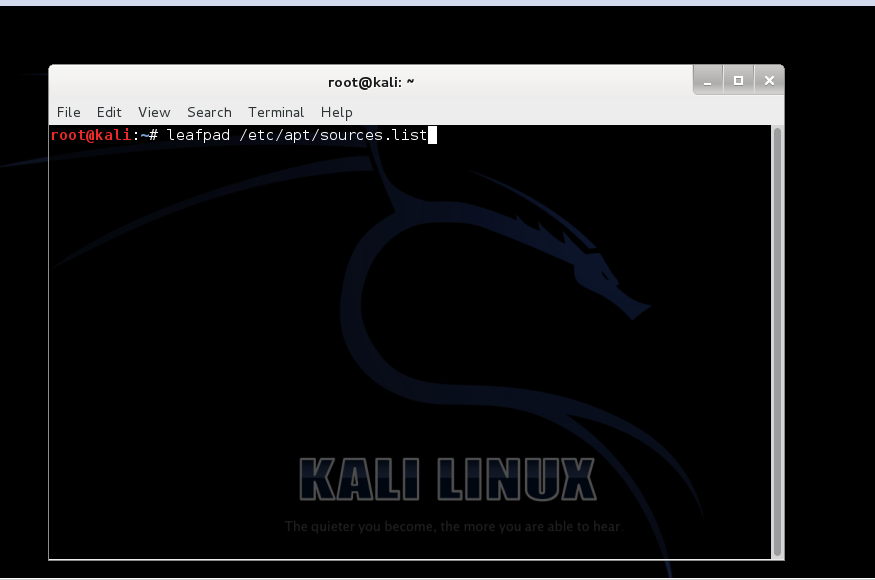 cracking and hacking : How to make kali linux faster
