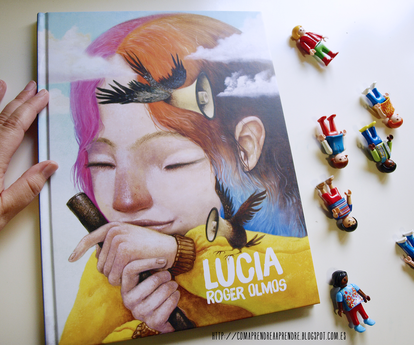 Com aprendre a aprendre: Llibres i contes: Lucia, de Roger Olmos