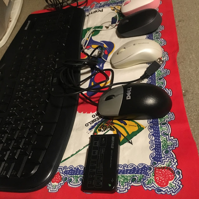 Microsoft keyboard Dell mouth Dinabook Elecom mouth logicool mouth 1＄ GET