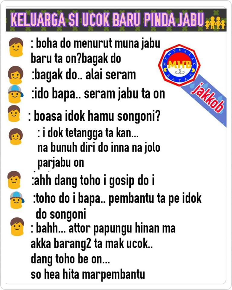 BERIKUT INI MEME TENTANG KE HIDUPAN ORANG BATAK BAGIAN 2 - PANIASI MALAI