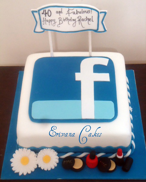 Facebook Cake