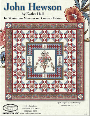 ChintzPanelQuilt: Hewson Vase Panel # 18