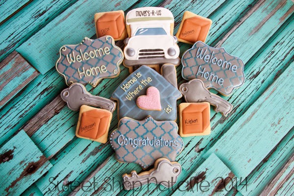 Sweet Shop Natalie: New Home Cookies