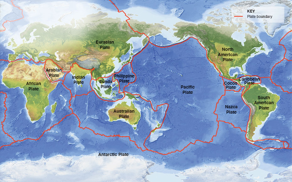 GTVRG TSUNAMI DISASTER 2004 DATABASE: TECTONIC PLATES