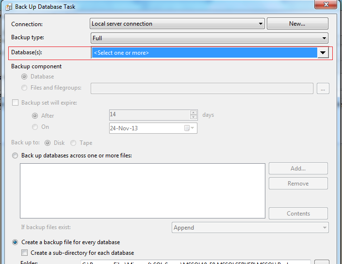 How To Schedule Backup In Sql Server Net Core Mvc Html Agility Pack Sql Technology