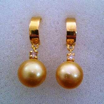 Anting Emas 3gr Mutiara Laut 4,5gr - Galery Elite