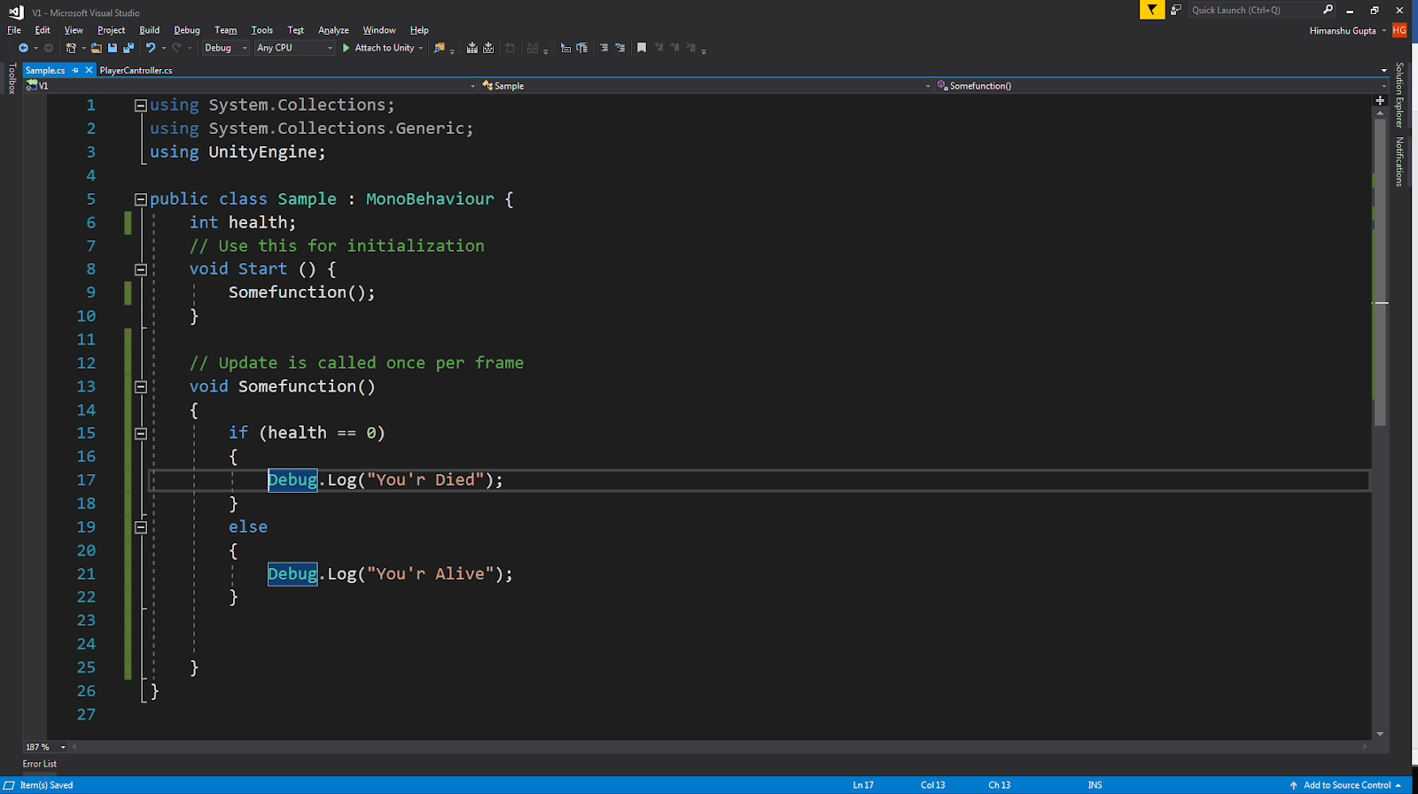 Statements-If, If else, If else If.