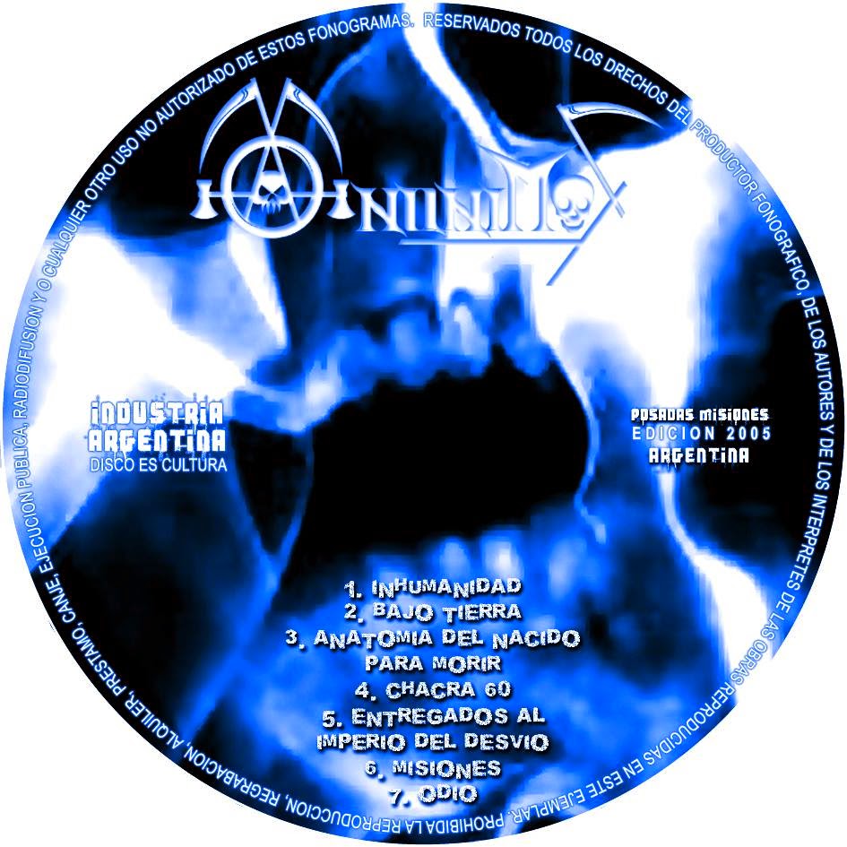 ROCK-MISIONERO: ANÓNIMOS - Disco; Anónimos