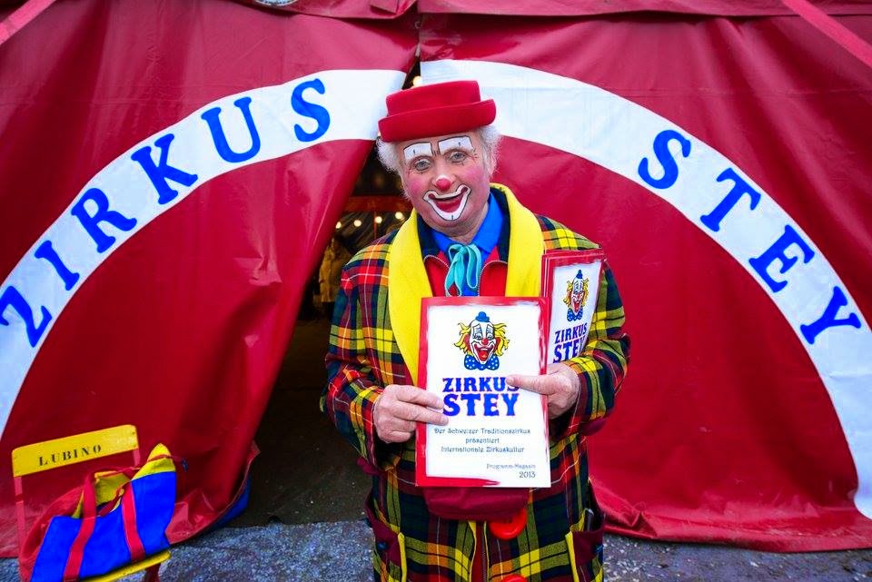 Circus News: CLOWN LUBINO IM CIRCUS STEY (CH)