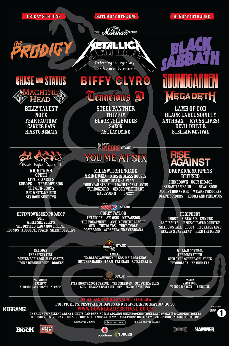 Lewag`s Blog: Previewing Download Festival 2012