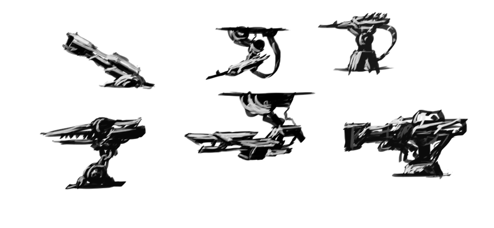 James Barrow Computer Games Arts Blog: 2D Group Game Boss Concept