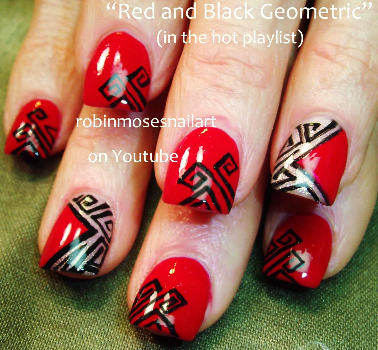 Nail Art by Robin Moses: "givenchy nails" "givenchy nail art" "greek ...