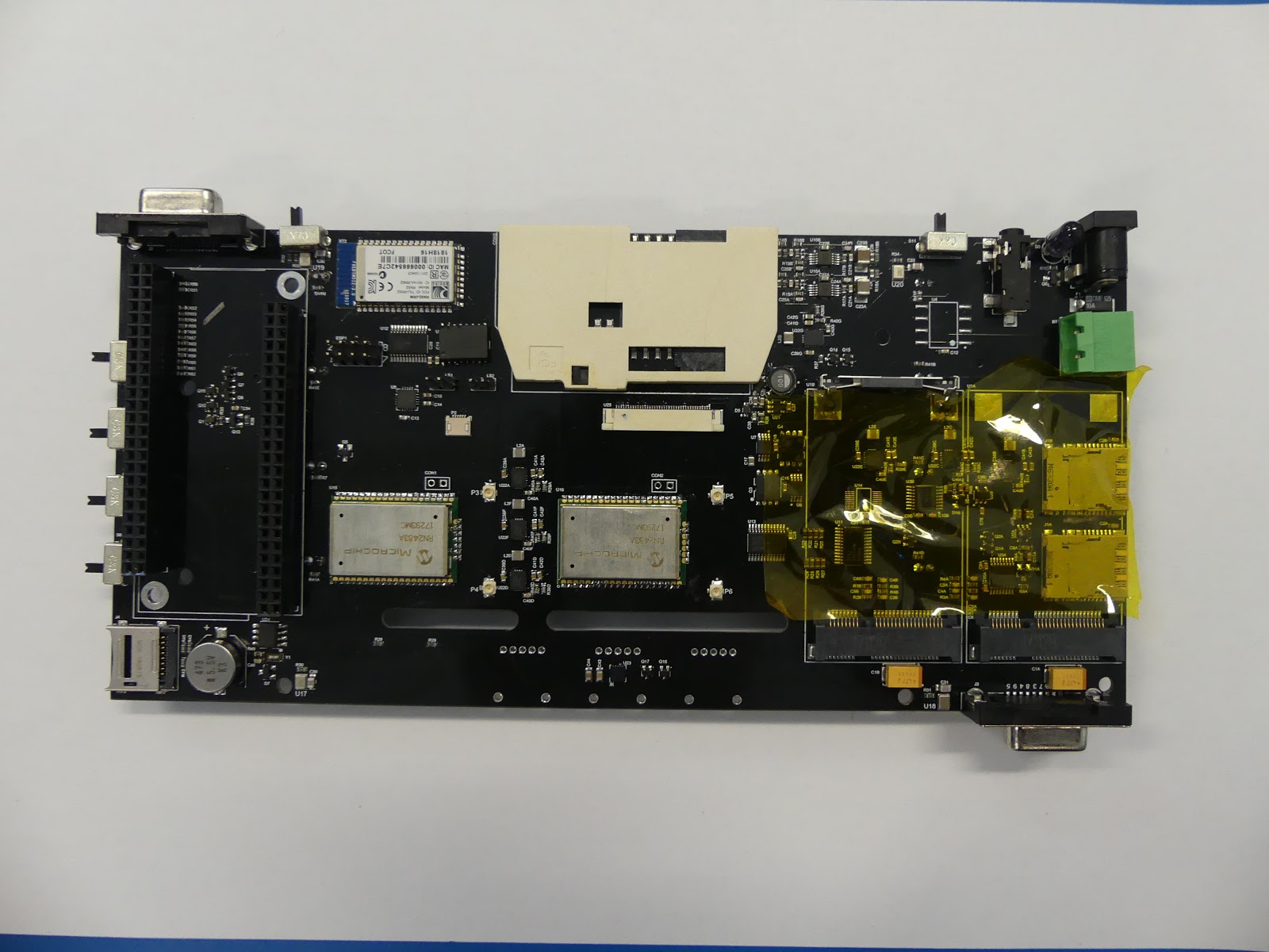 Making a C64/C65 compatible computer: MEGAphone First Prototype PCB assembly complete(ish)