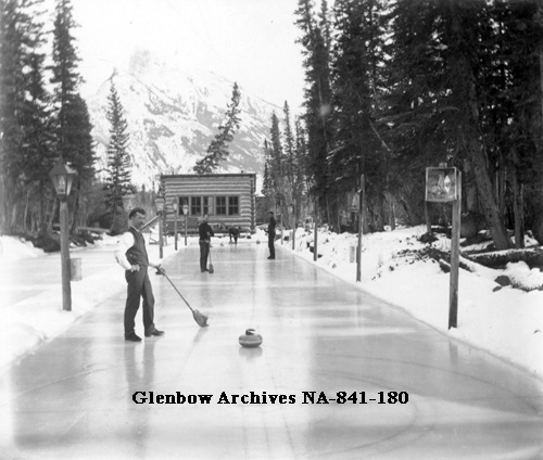 Heroes, Heroines, and History: Early Photos: Outdoor Curling