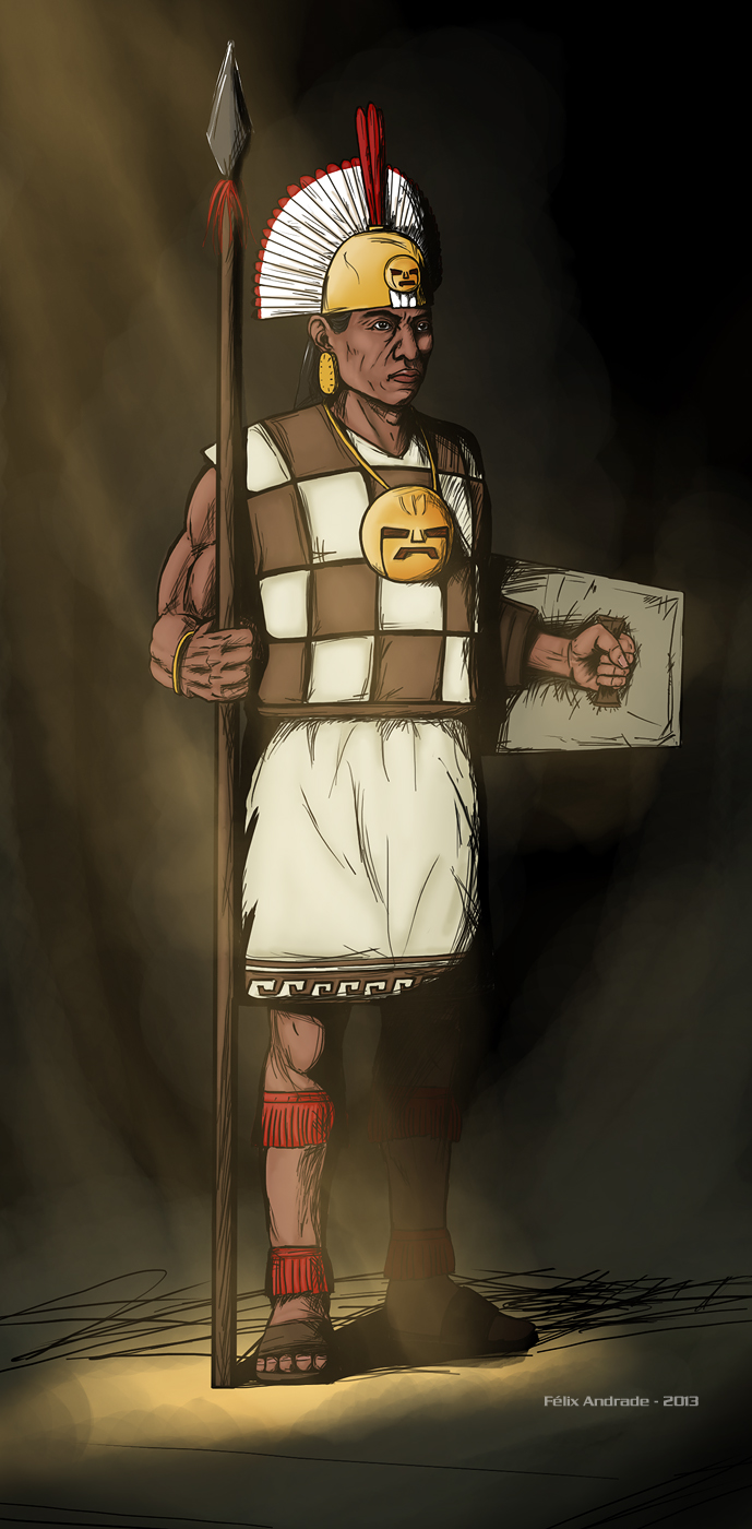 Félix Andrade: Soldado inca