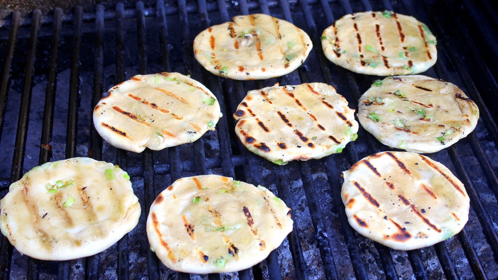 52 Ways to Cook: GRILLED Scallion Pancakes (Cong You Bing) - Grilling ...