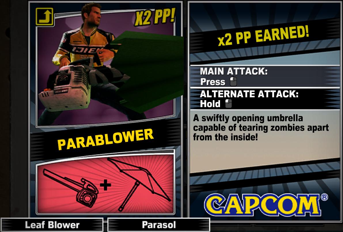 Pro-Gamers Gathering: Dead Rising 2 Combo Weapons list 4