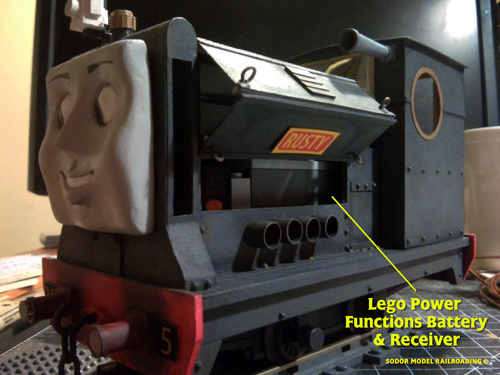 SodorModelRailroading: Scratch-Building Rusty | 16mm Scale