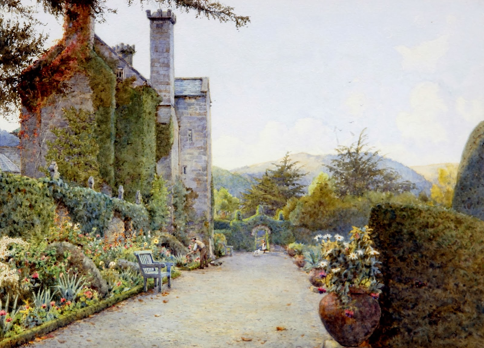 Victorian British Painting: Ernest Arthur Rowe