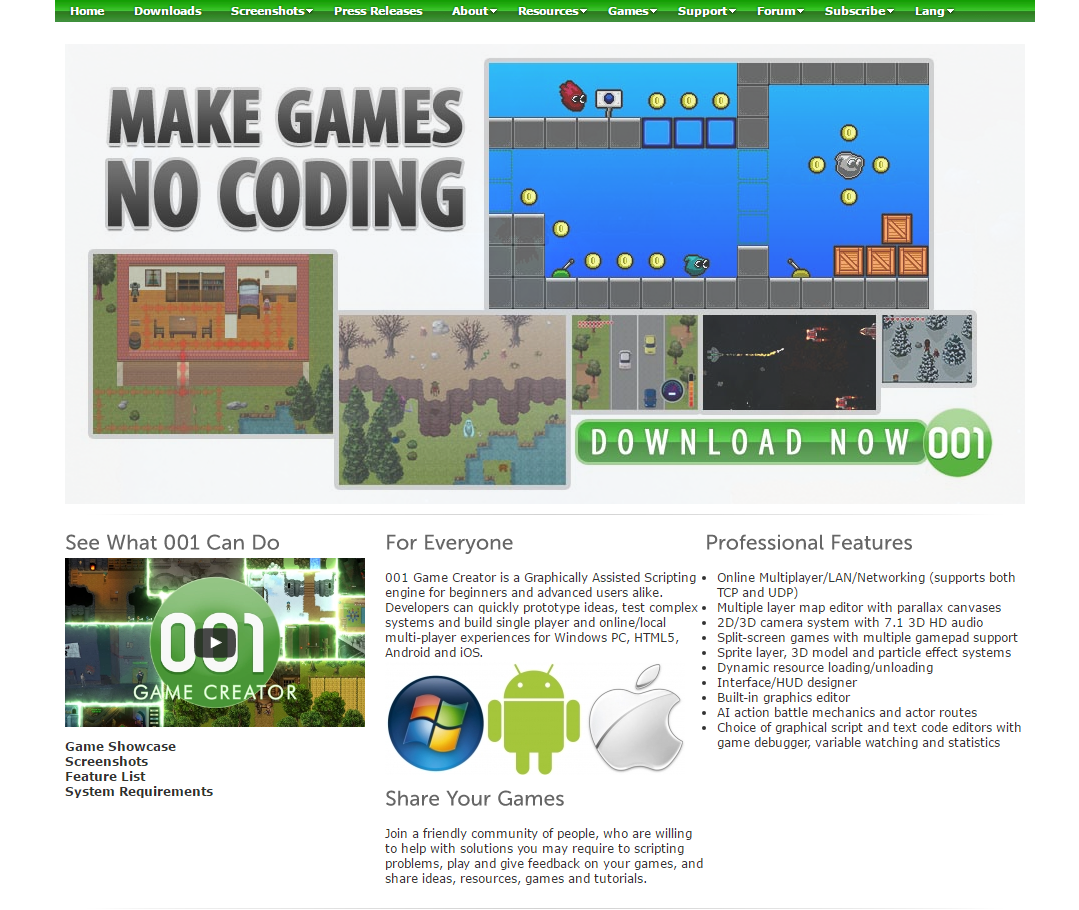 Carlos Alface Game Design: Software de Desenvolvimento