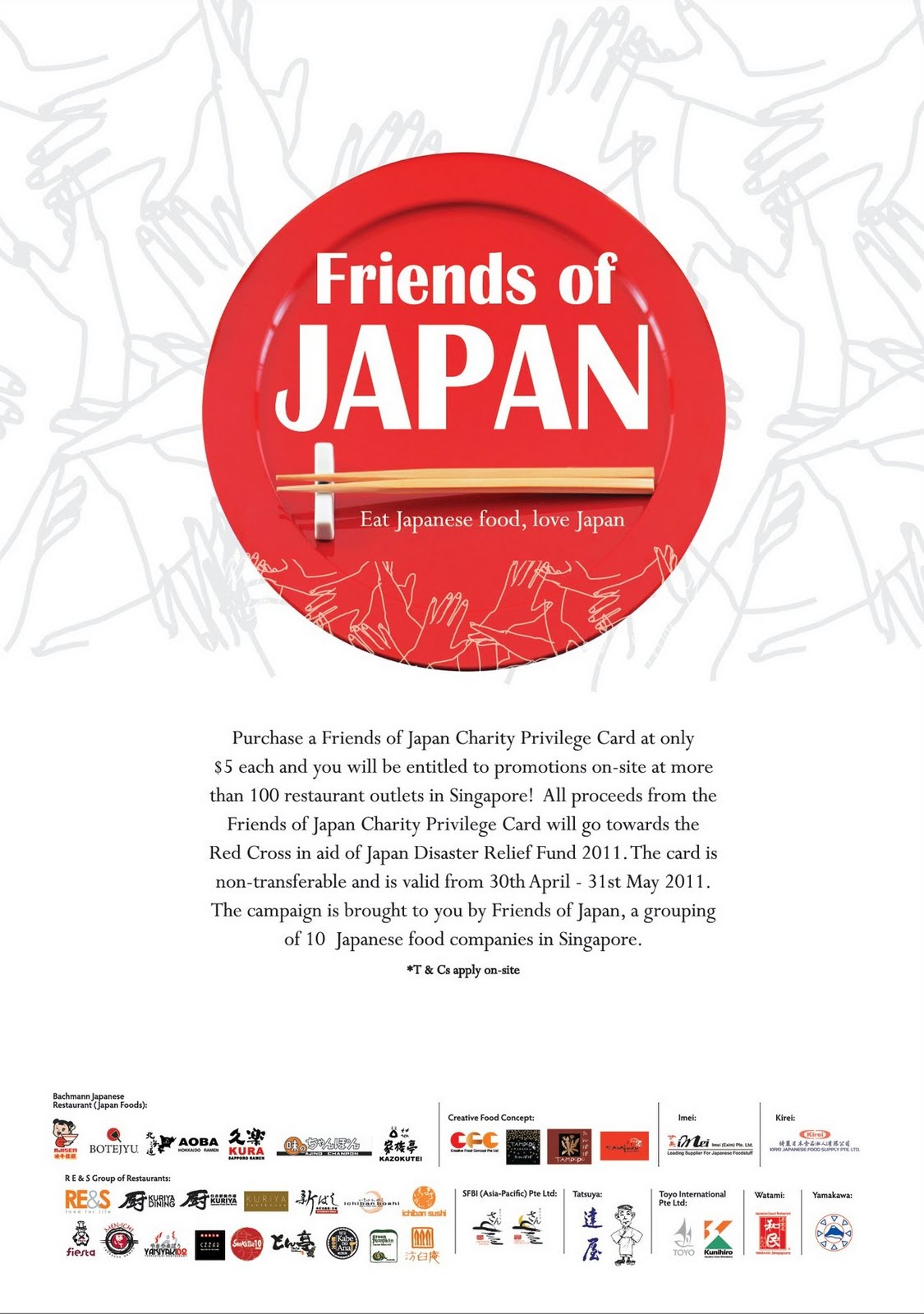 "Friends of Japan" Unite for Charity | CAMEMBERU