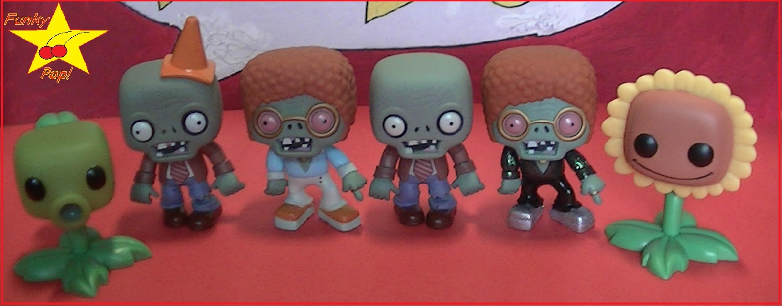 Funky Pop! Funko figures.: Plants Vs Zombies