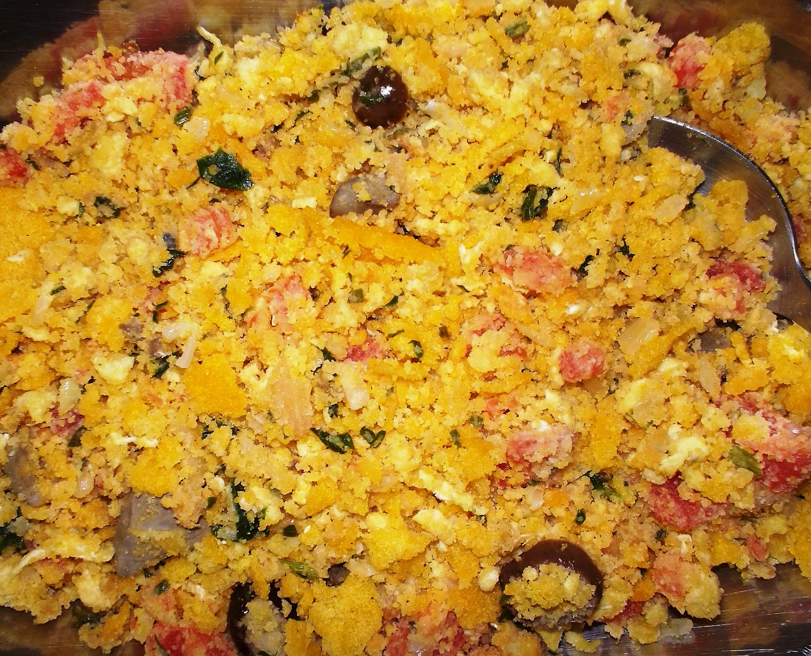 Cozinha prática e bonita: Farofa Rica