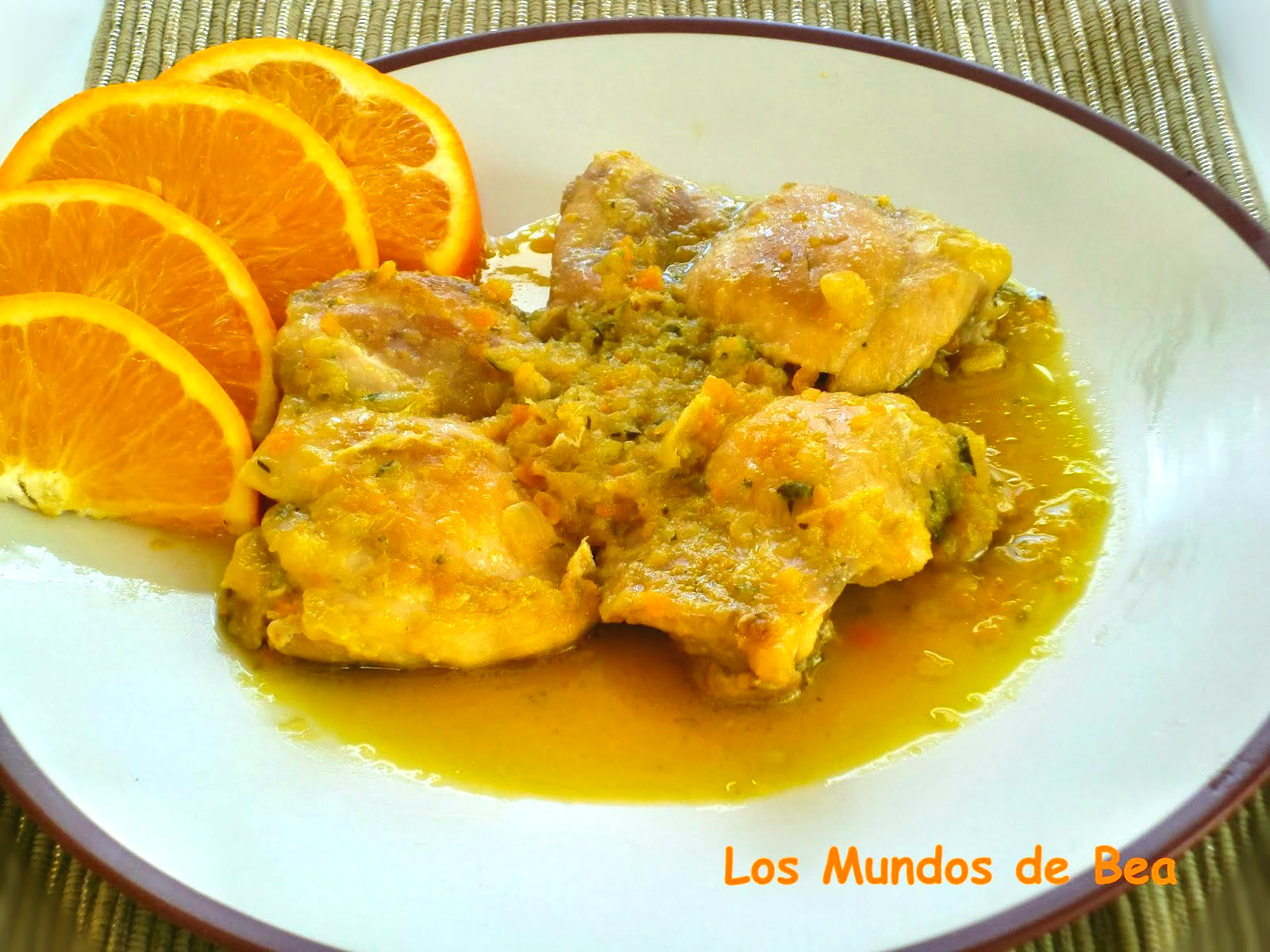 LOS MUNDOS DE BEA: CONEJO A LA NARANJA